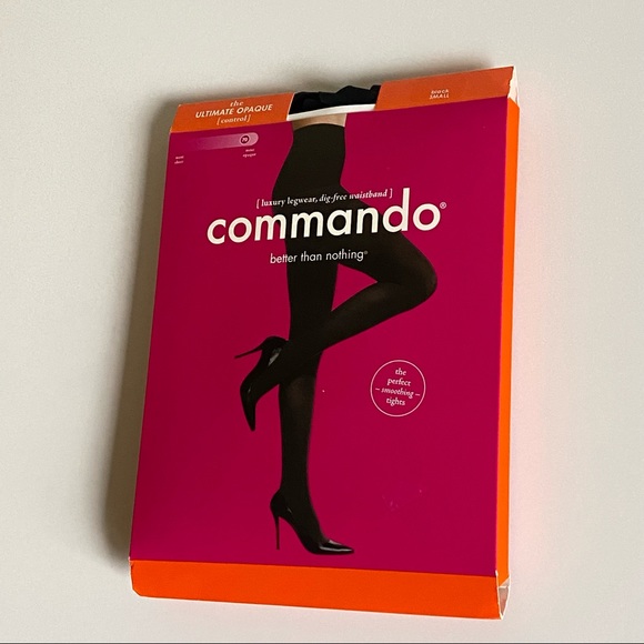 Commando | Accessories | Commando Ultimate Opaque Hosiery Small Black ...